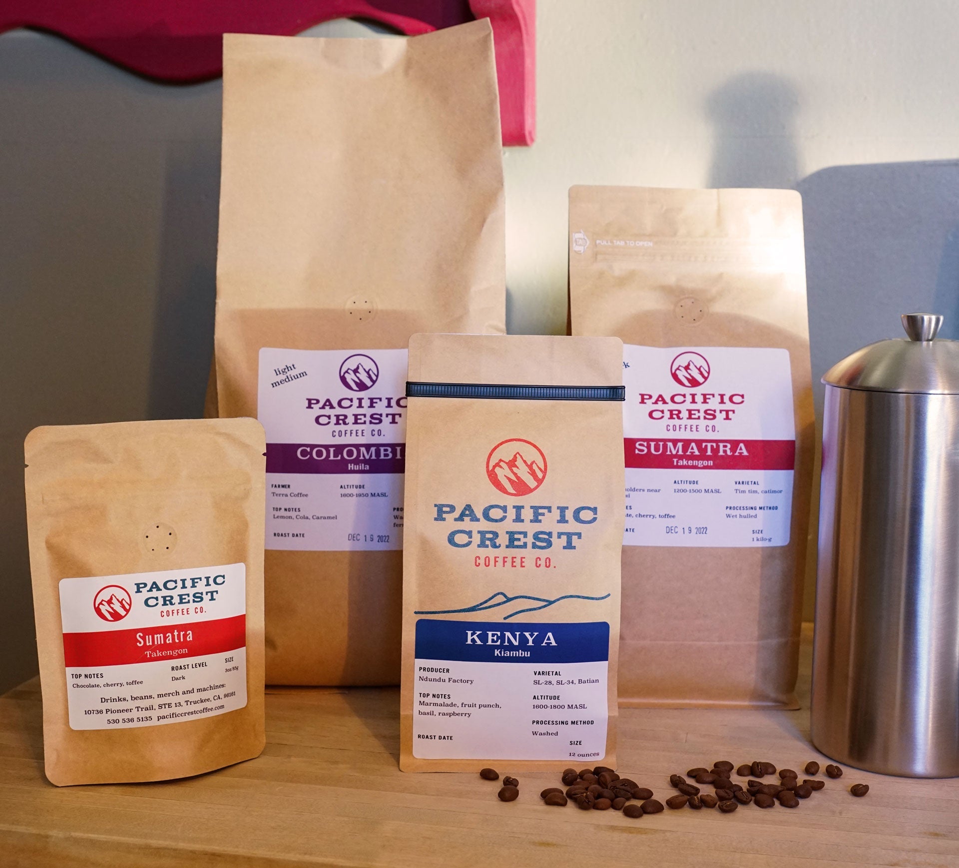 Wholesale Coffee – Pacific Crest Coffee